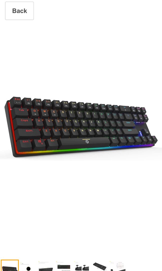 DREVO Calibur 60% Mechanical Gaming Keyboard RGB Backlit Wireless ...
