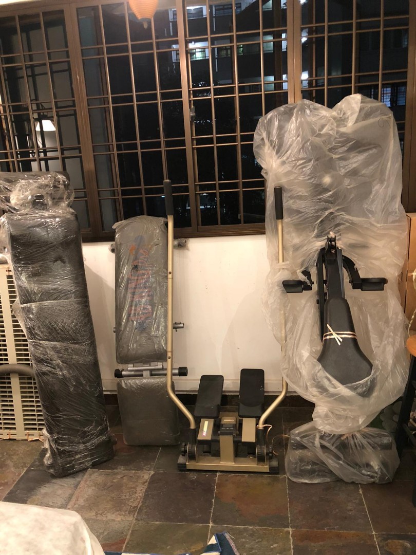 Exercise Set *GARAGE SALE* - cardio rider gravity training system ...