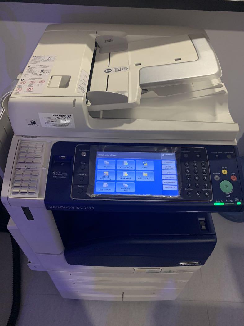 Fuji Xerox DocuCentre IV-C3373 for sale . Free 2 New original unopened toners. Cyan & Magenta ...