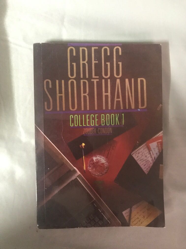 Gregg Shorthand College Book 1, Hobbies & Toys, Books & Magazines ...