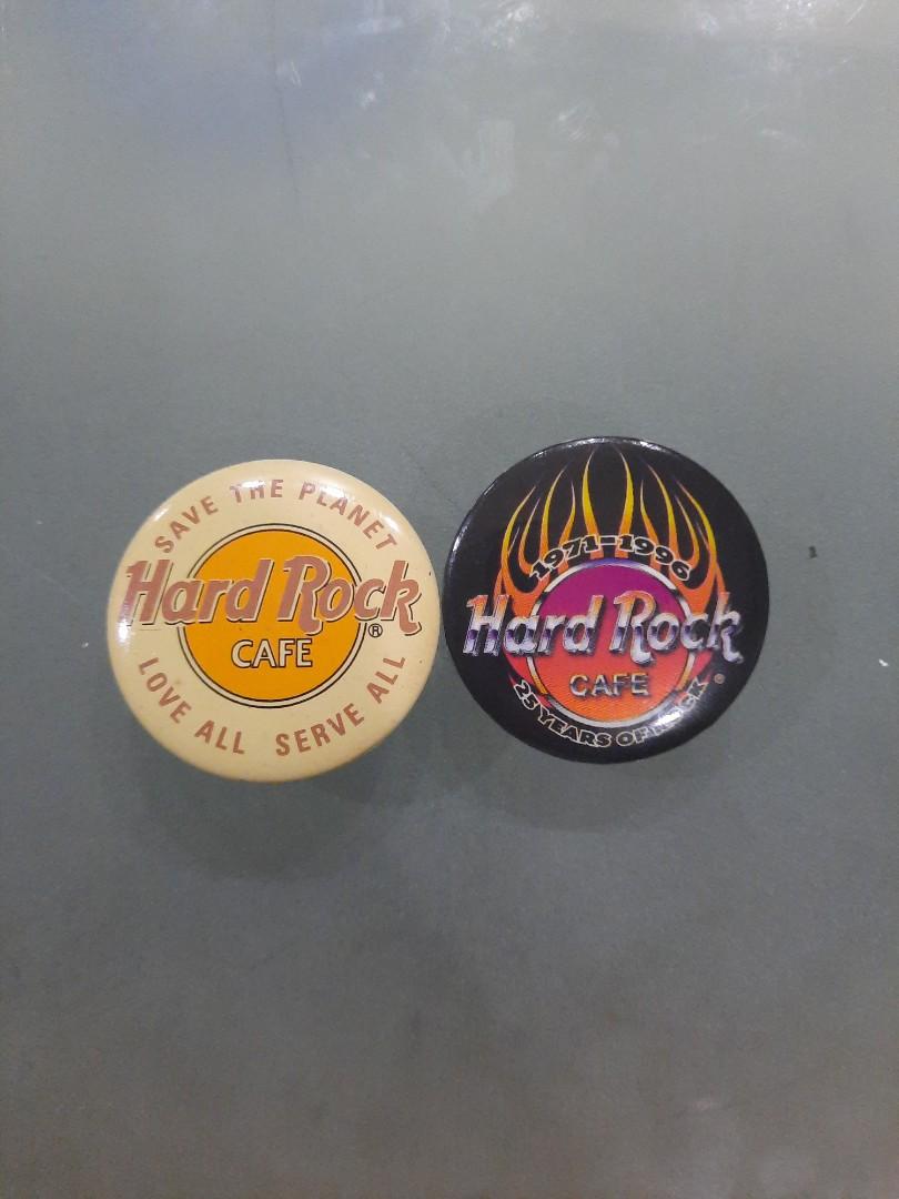 Hard Rock badge, Women's Fashion, Jewelry & Organisers, Precious Stones ...