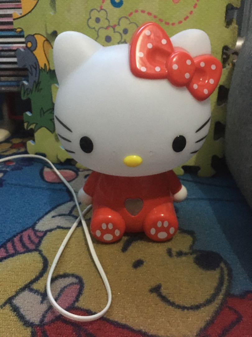 Hello Kitty Touch Lamp Shade, Furniture & Home Living, Lighting & Fans ...