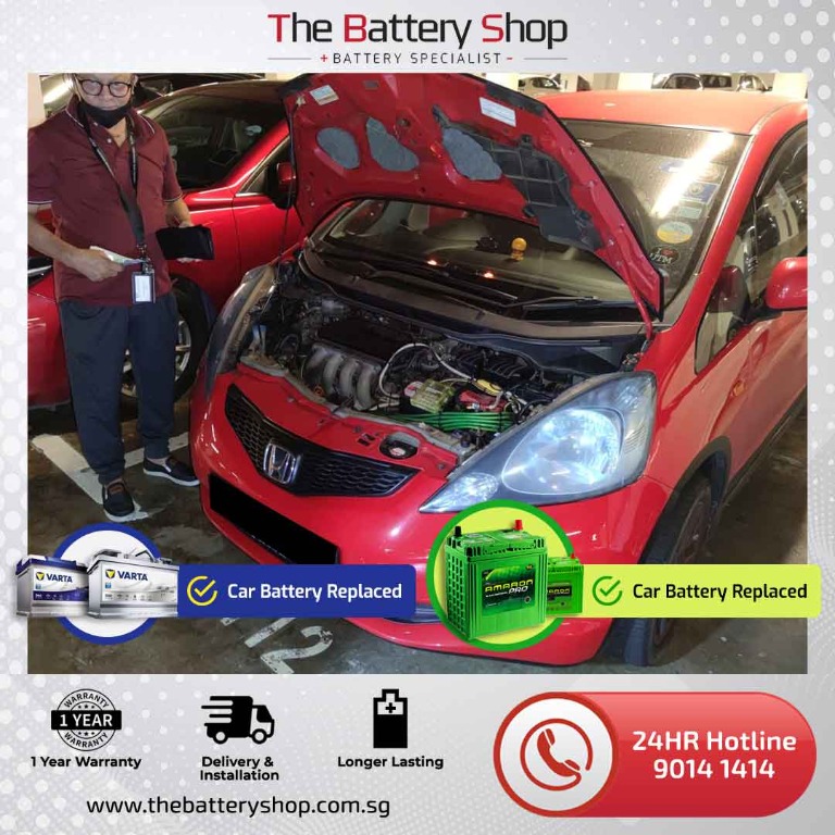 Satisfied Customer Honda Fit 24HR Car Battery Replacement On-site ...