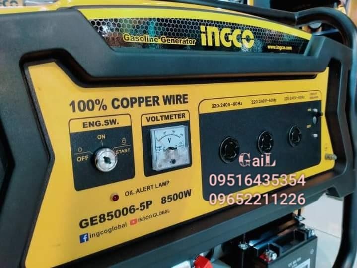 INGCO GE85006-5P 8.5kva Gasoline Generator, Commercial & Industrial ...