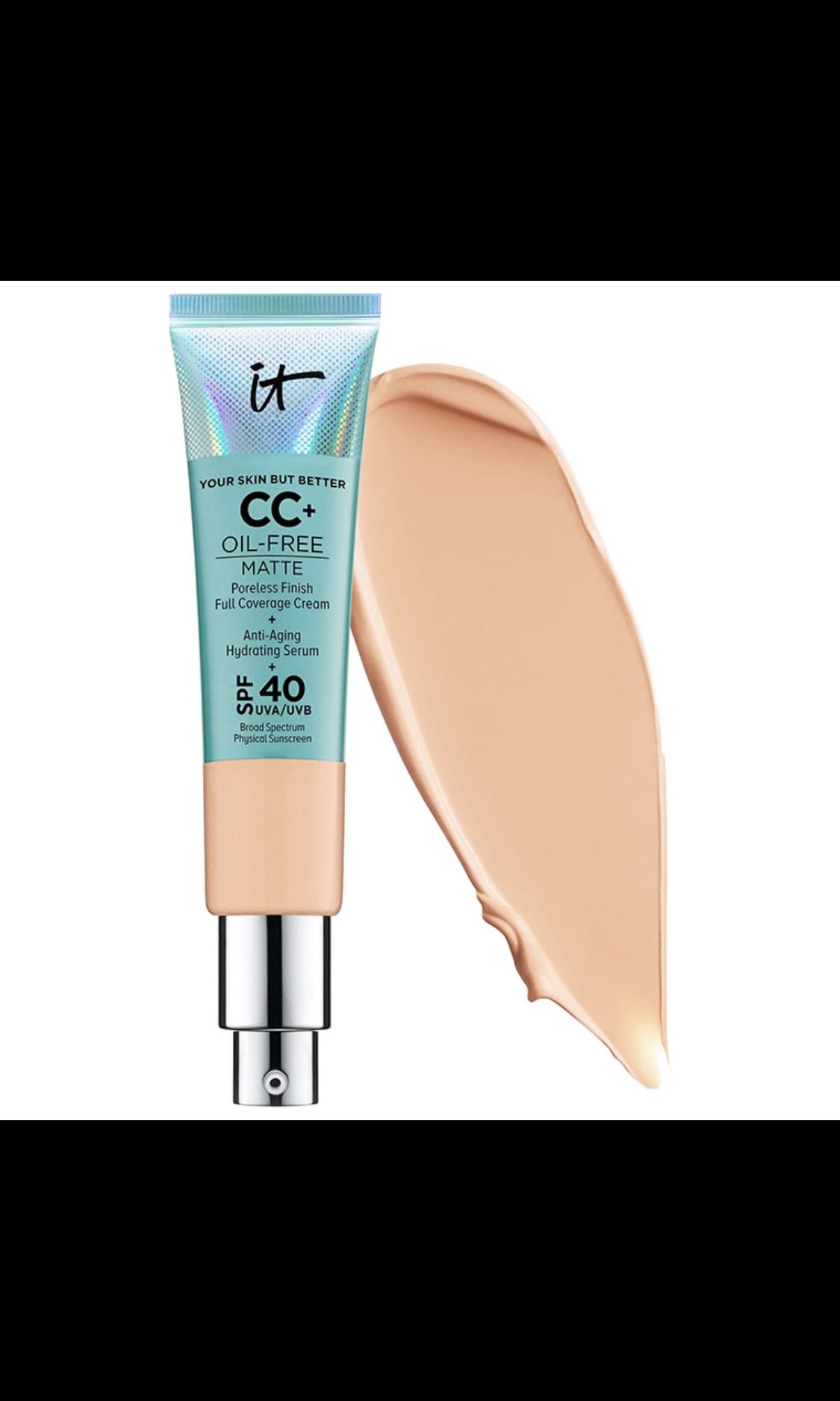 IT Cosmetics CC Cream (Full-Sized) Light Shade, Beauty & Personal Care ...