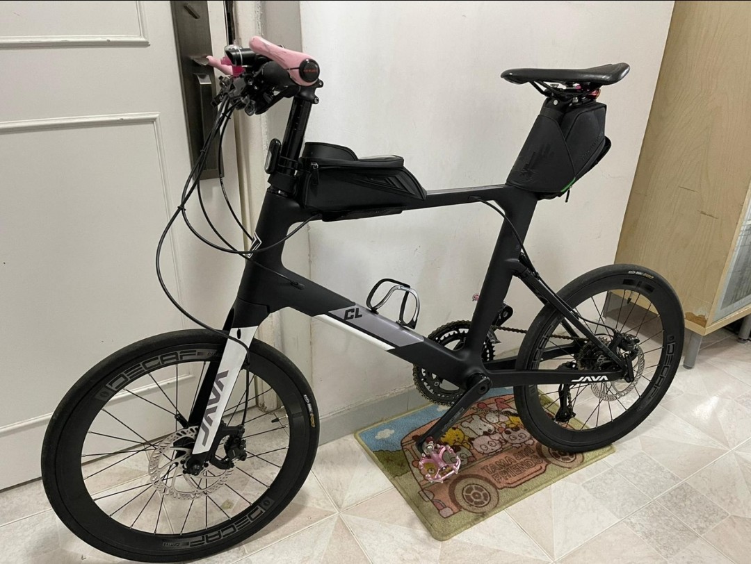 java cl carbon 451- 18速碳纖維小輪, 運動產品, 單車及配件, 單車 - Carousell