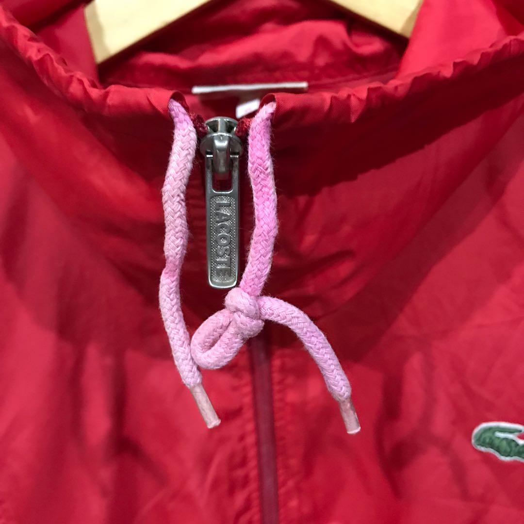 LACOSTE Neckless Light Jacket, Fesyen Pria, Pakaian , Baju Luaran di ...