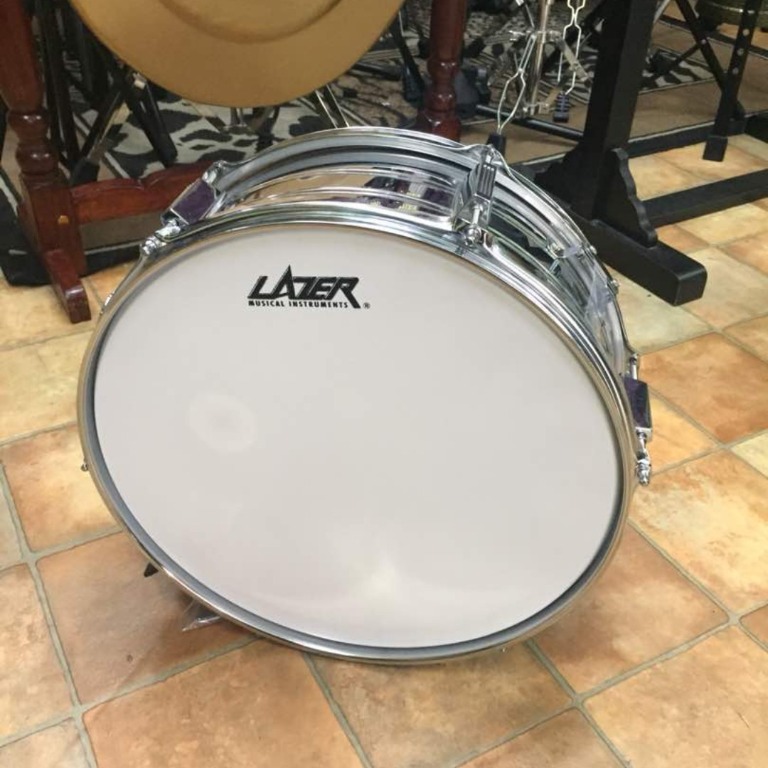Lazer-14" Metal Shell Snare Drum (PD-728C), Hobbies & Toys, Music ...
