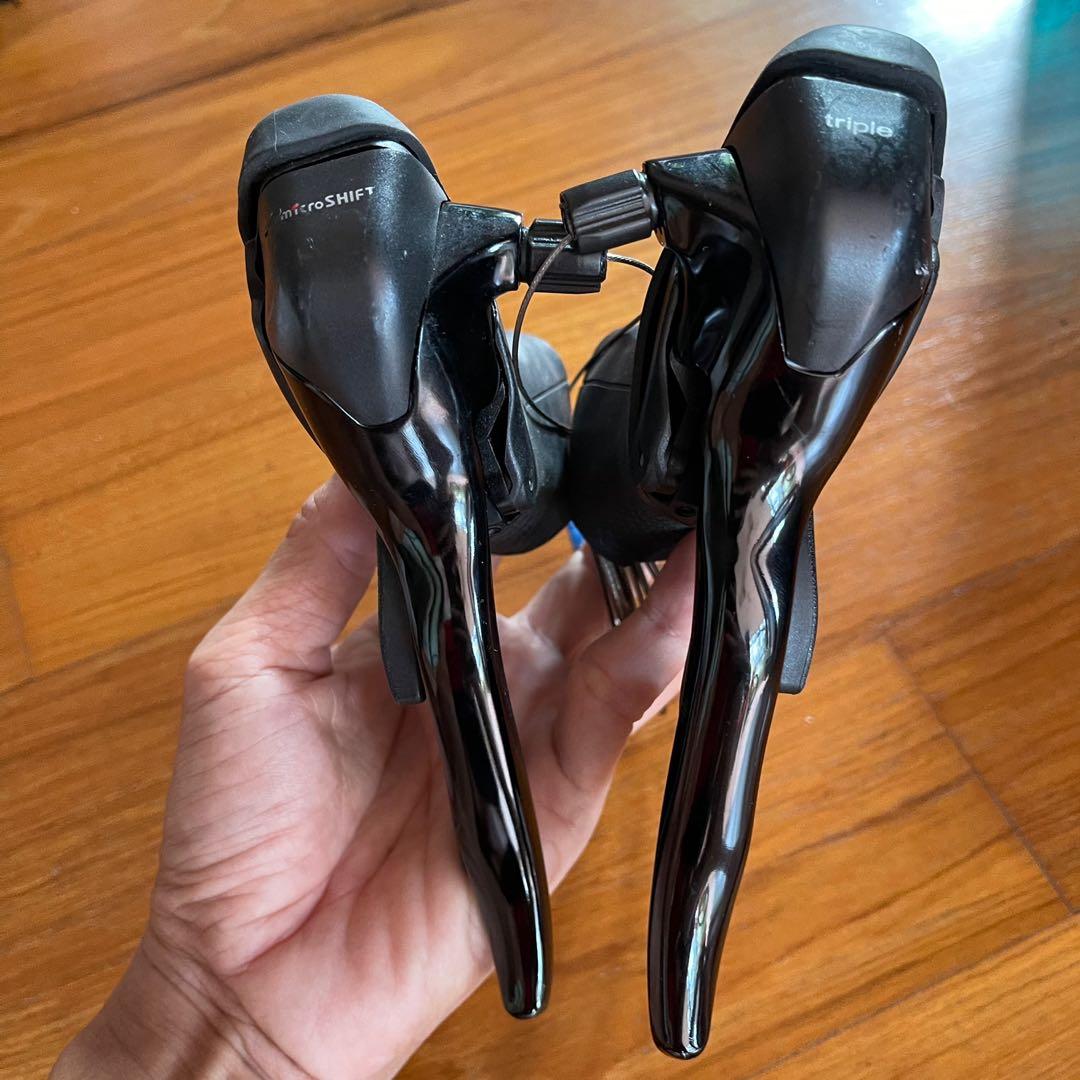 Microshift 3x8 speed groupset, Sports Equipment, Bicycles & Parts ...