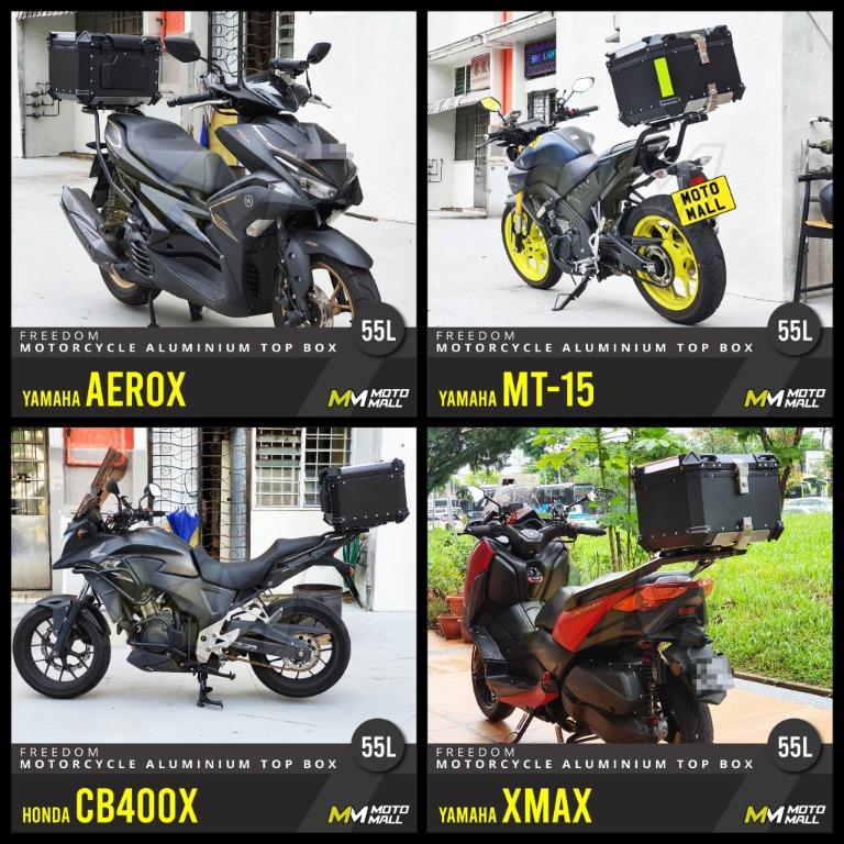 Motorcycle Aluminium Top Box with 3 month warranty, Motorcycles ...