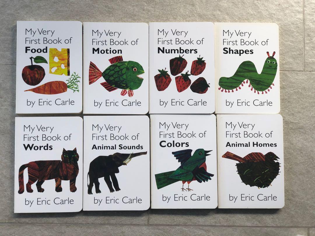 My Very First Library by Eric Carle (8 board books), Hobbies & Toys ...