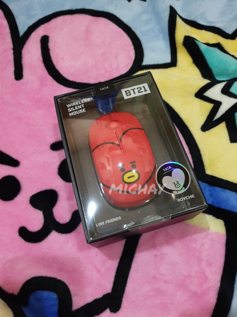 [onhand] Official BT21 Royche Tata Mouse, Hobbies & Toys, Memorabilia ...