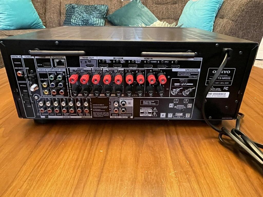 Onkyo TX-NR555 7.2-Channel Network AV Receiver Amplifier (not Pioneer ...