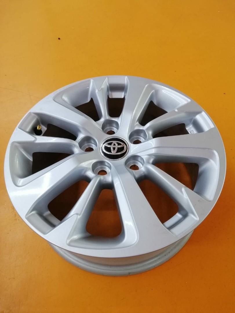 Original Toyota yaris 16inch rims, Car Accessories, Tyres & Rims on ...
