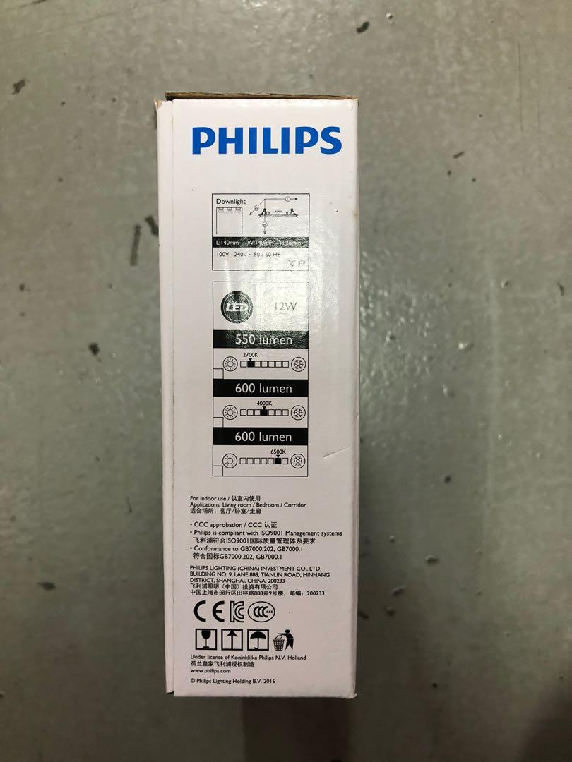 Philips LED Downlight - Model 59514, Furniture & Home Living, Lighting ...