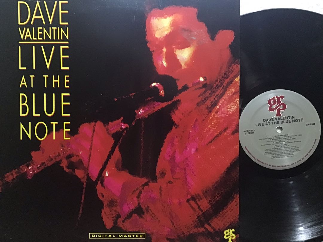 LP Dave Valentin - Live at Blue Note GRP VINYL RECORD Anubis Piring ...