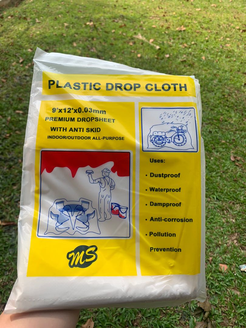 Plastic Drop Cloth Everything Else On Carousell plastic-drop-cloth-everything-else-on-carousell