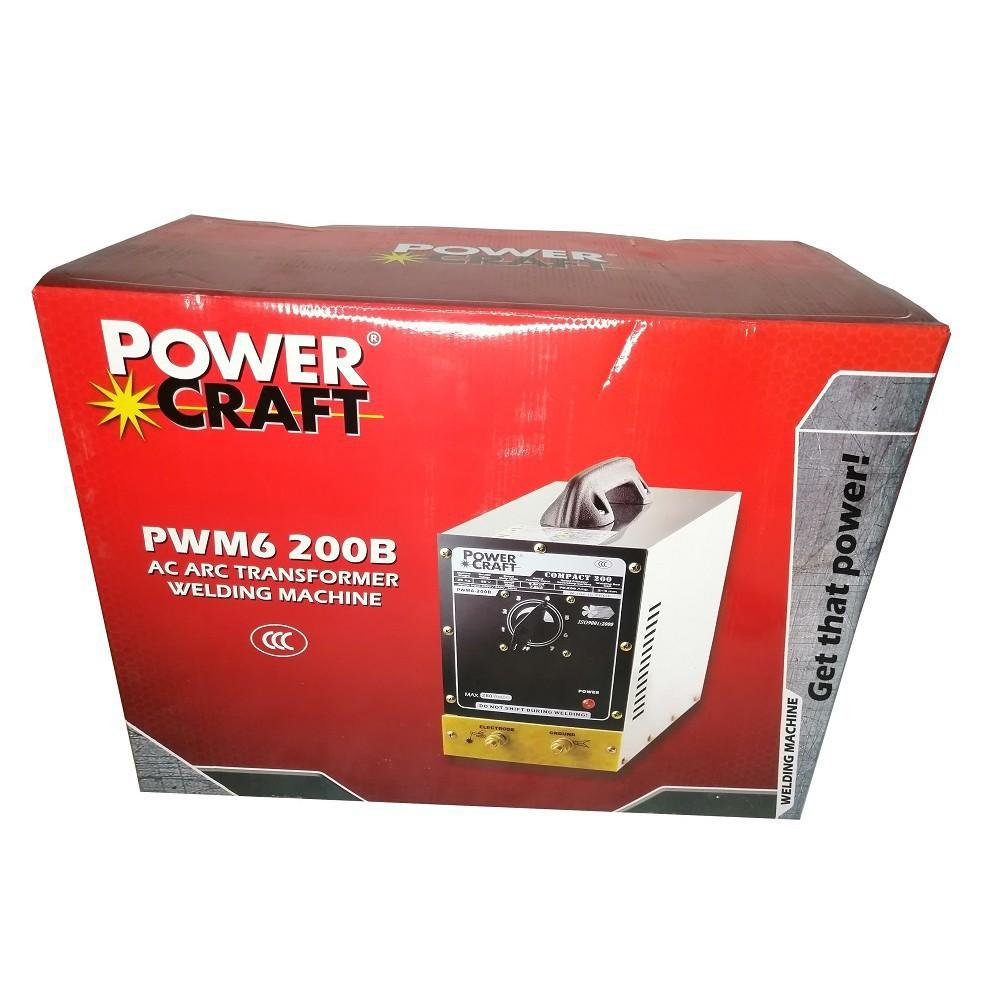 POWERCRAFT AC ARC Transformer Welding Machine PWM6 200B, Commercial ...