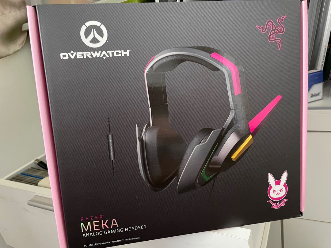 Razer D.Va MEKA Analog Gaming Headset, Audio, Headphones & Headsets on ...