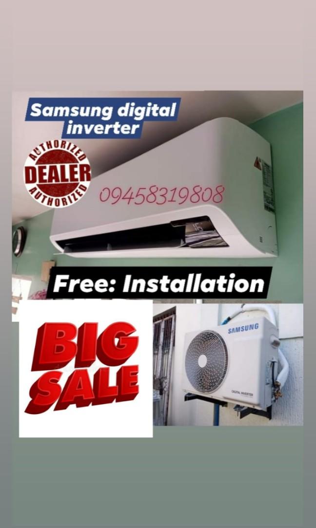 SAMSUNG DIGITAL INVERTER FREE INSTALLATION on Carousell