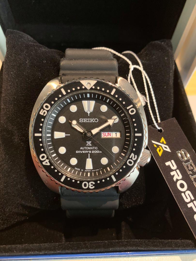Seiko Turtle Black SRP777 Japan Made, Luxury, Watches on Carousell