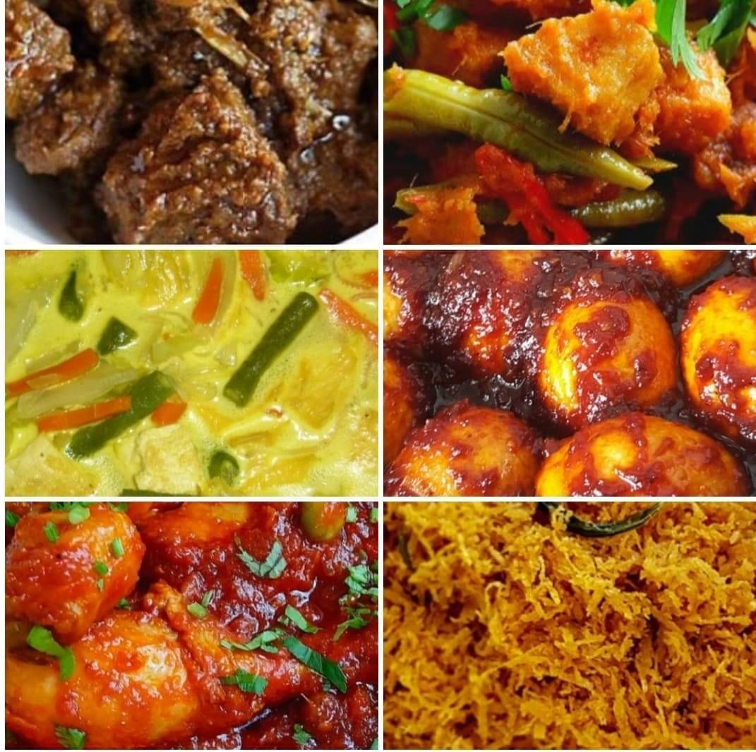 Set lauk raya, Food & Drinks, Baked Goods on Carousell