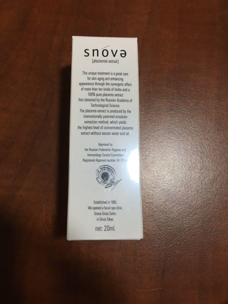 Snova Plaziental Extrait, Beauty & Personal Care, Face, Face Care on ...