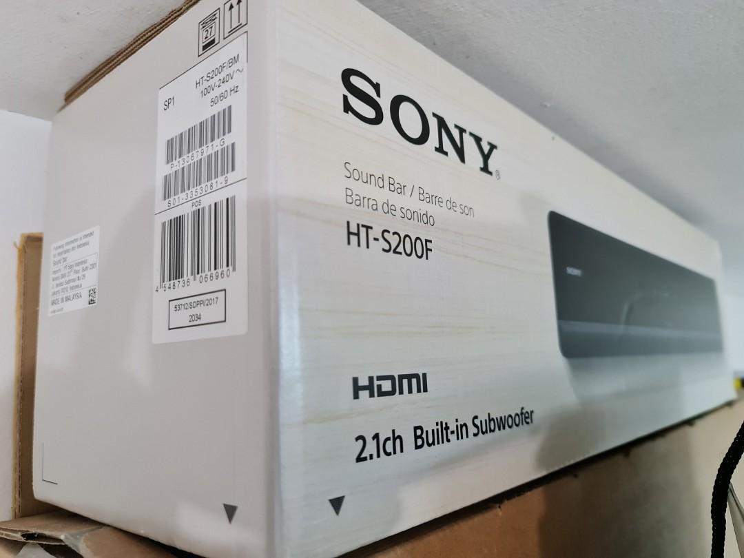 Sony Bravia Smart LED TV 32" W60D + Sony Sound Bar HT-S200F, TV & Home ...
