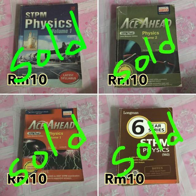 STPM Physics Reference Book/ Exercise Book Part 1/2, Hobbies & Toys ...