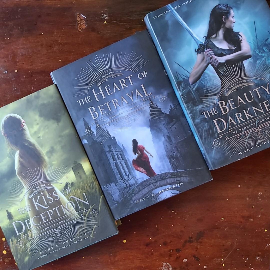 The Remnant Chronicles Books 1 3 The Kiss Of Deception The Heart Of