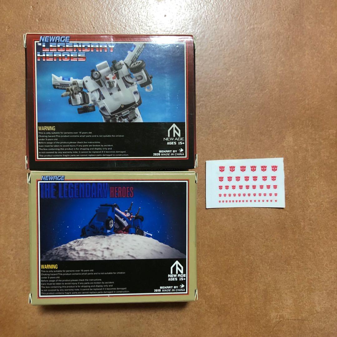 Transformers Newage Toys NA - H-3EX H3EX 03EX Harry & H-5 H5 Maverick ...