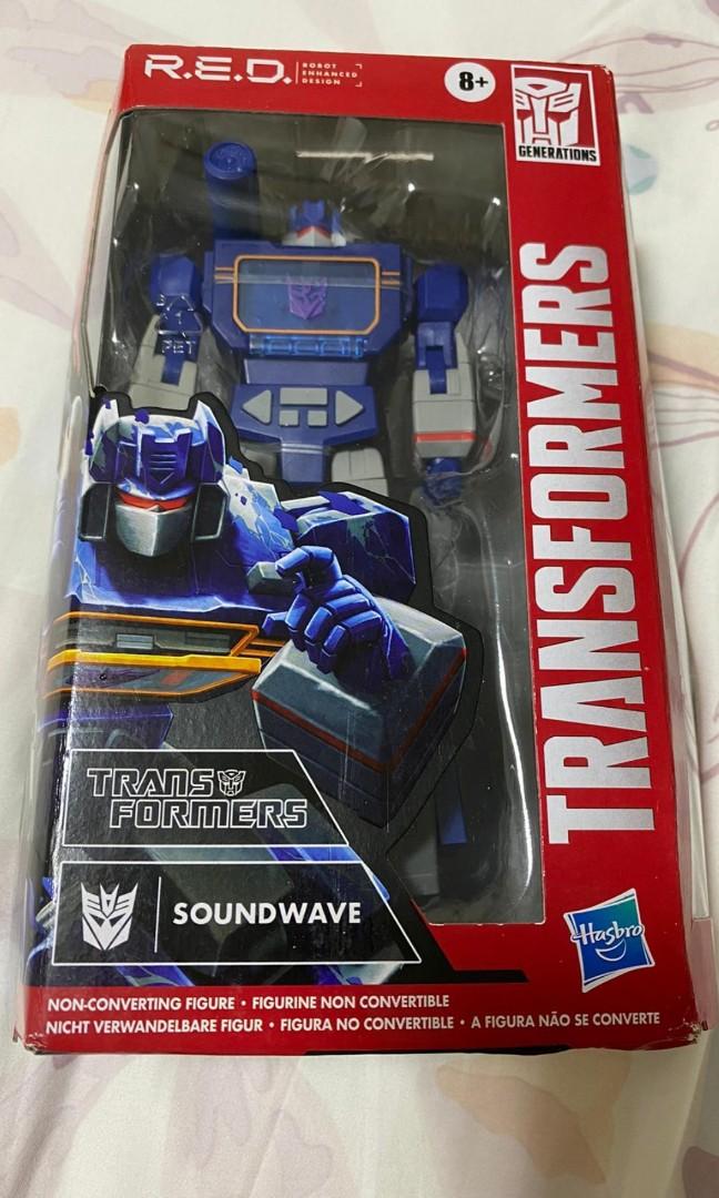 Transformers RED Soundwave, Hobbies & Toys, Toys & Games on Carousell