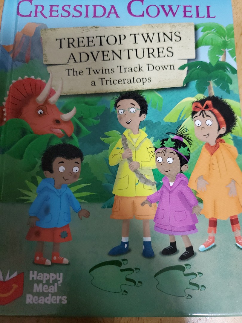 Treetop twins adventures 恐龍書 （For exchange only), 興趣及遊戲, 書本 & 文具, 兒童書籍 ...