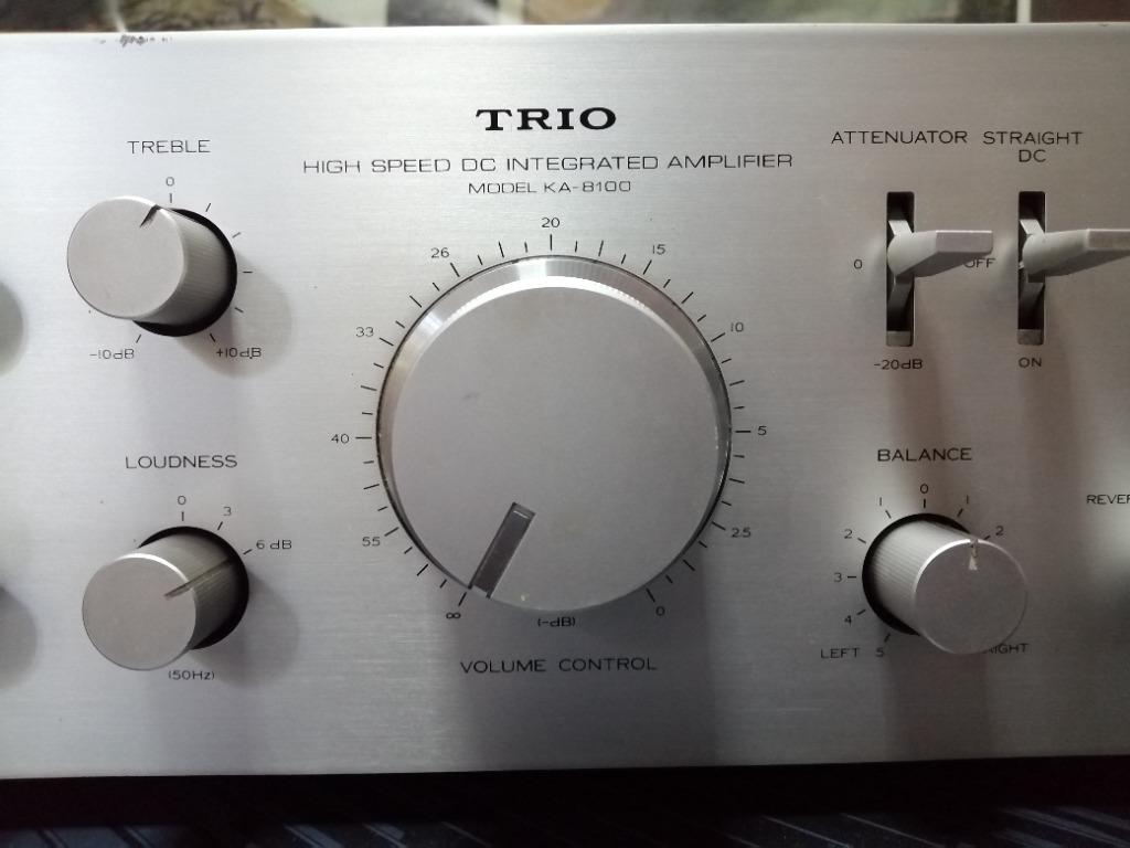 Trio DC Integrated Amplifier 4 UR Speakers (Classic Vintage), Audio ...