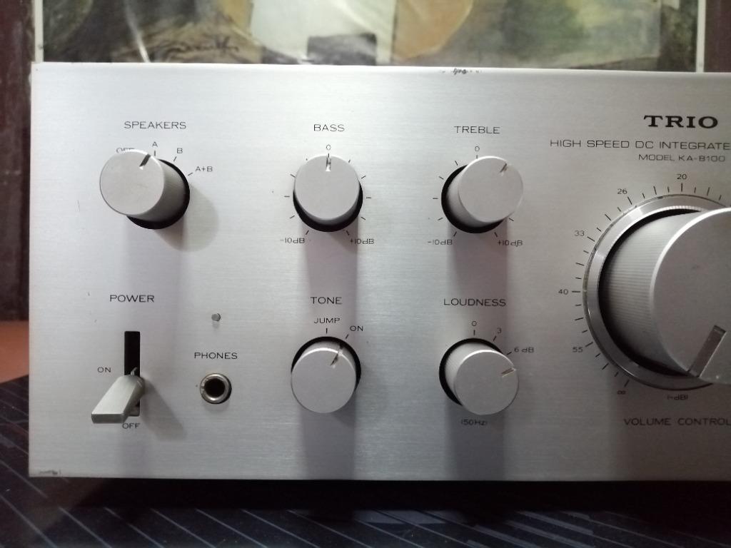 Trio DC Integrated Amplifier 4 UR Speakers (Classic Vintage), Audio ...