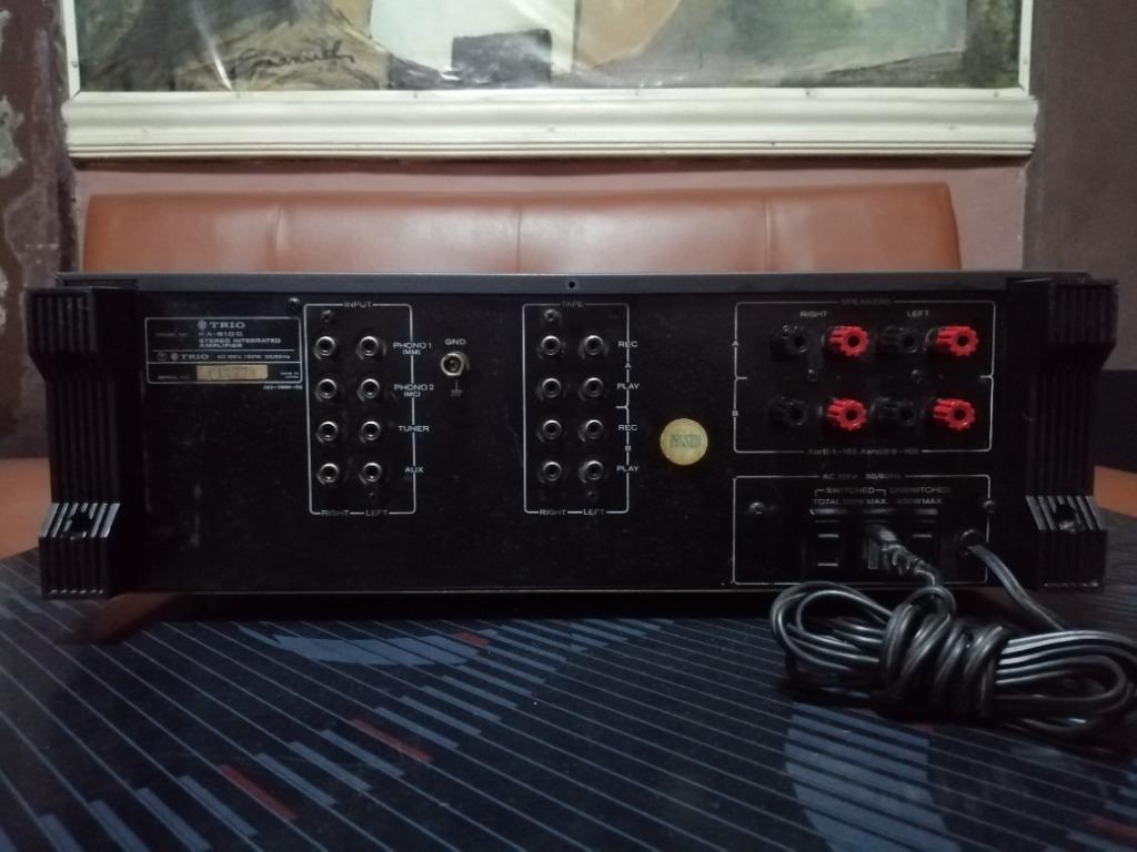 Trio DC Integrated Amplifier 4 UR Speakers (Classic Vintage), Audio ...