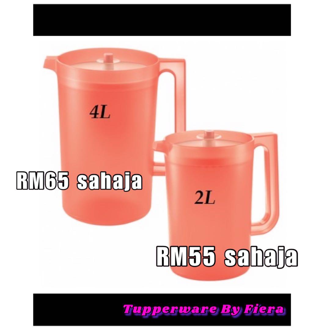 Tupperware water pitcher, Furniture & Home Living, Kitchenware ...