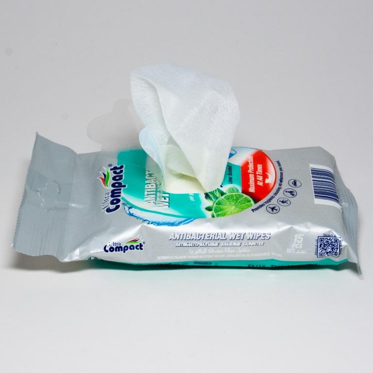 Wet Wipes Antibacterial Ultra Compact |tissue paper clean cotton makeup ...
