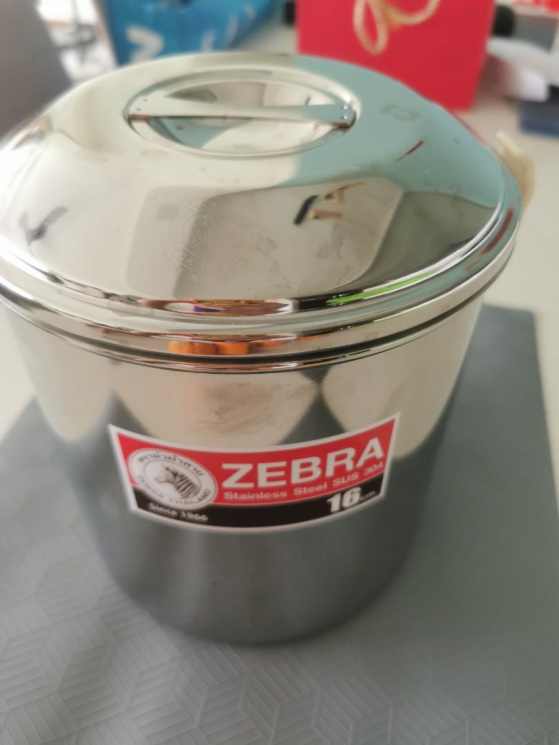 Zebra food container 16cm, Furniture & Home Living, Kitchenware ...