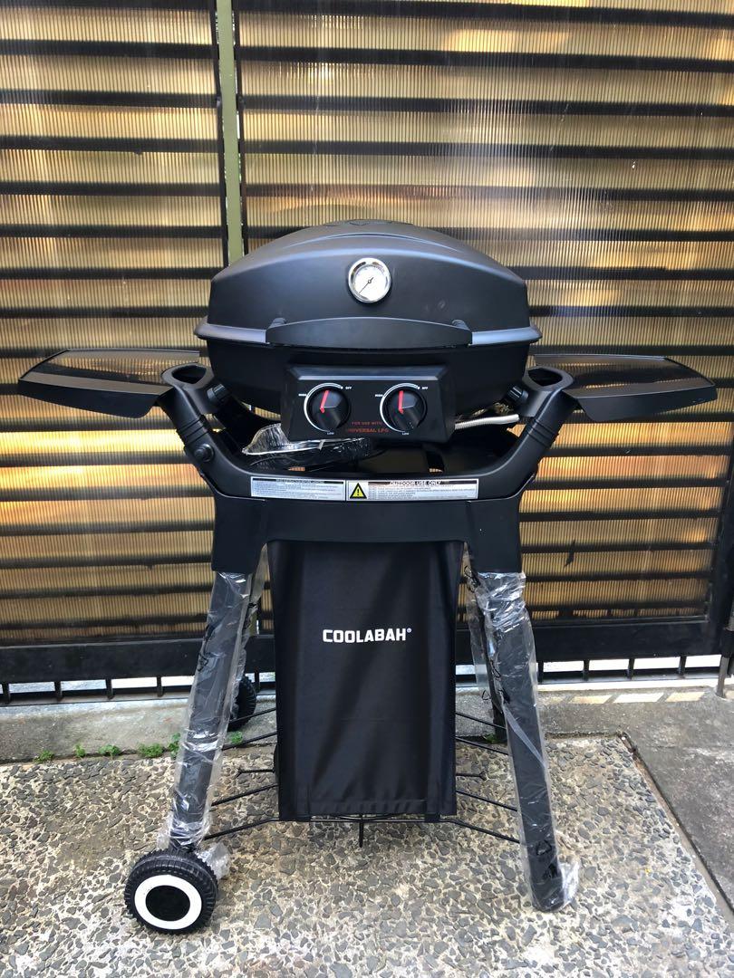 Bnew Coolabah Pantera Universal LPG Gas BBQ Grill with Stand Split ...