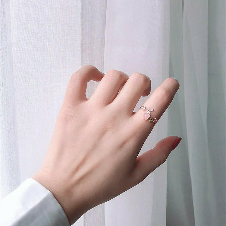 Candy Colour open ring adjustable index finger rings, Women's Fashion ...