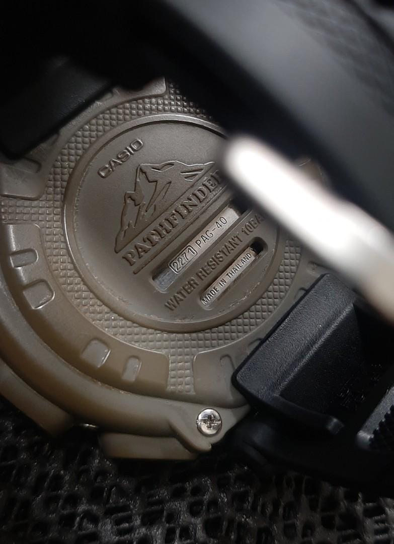 Casio Protrek PAG-40, Men's Fashion, Watches & Accessories, Watches on ...