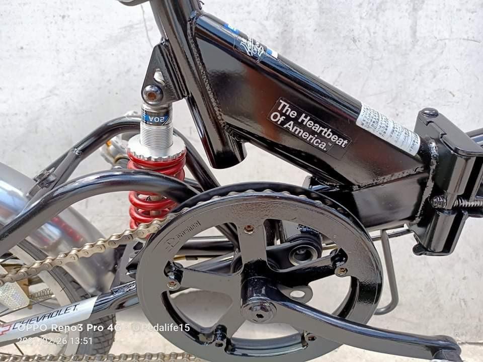 CHEVROLET FOLDING BIKE SINGLE SPEED, Sports Equipment, Bicycles & Parts ...