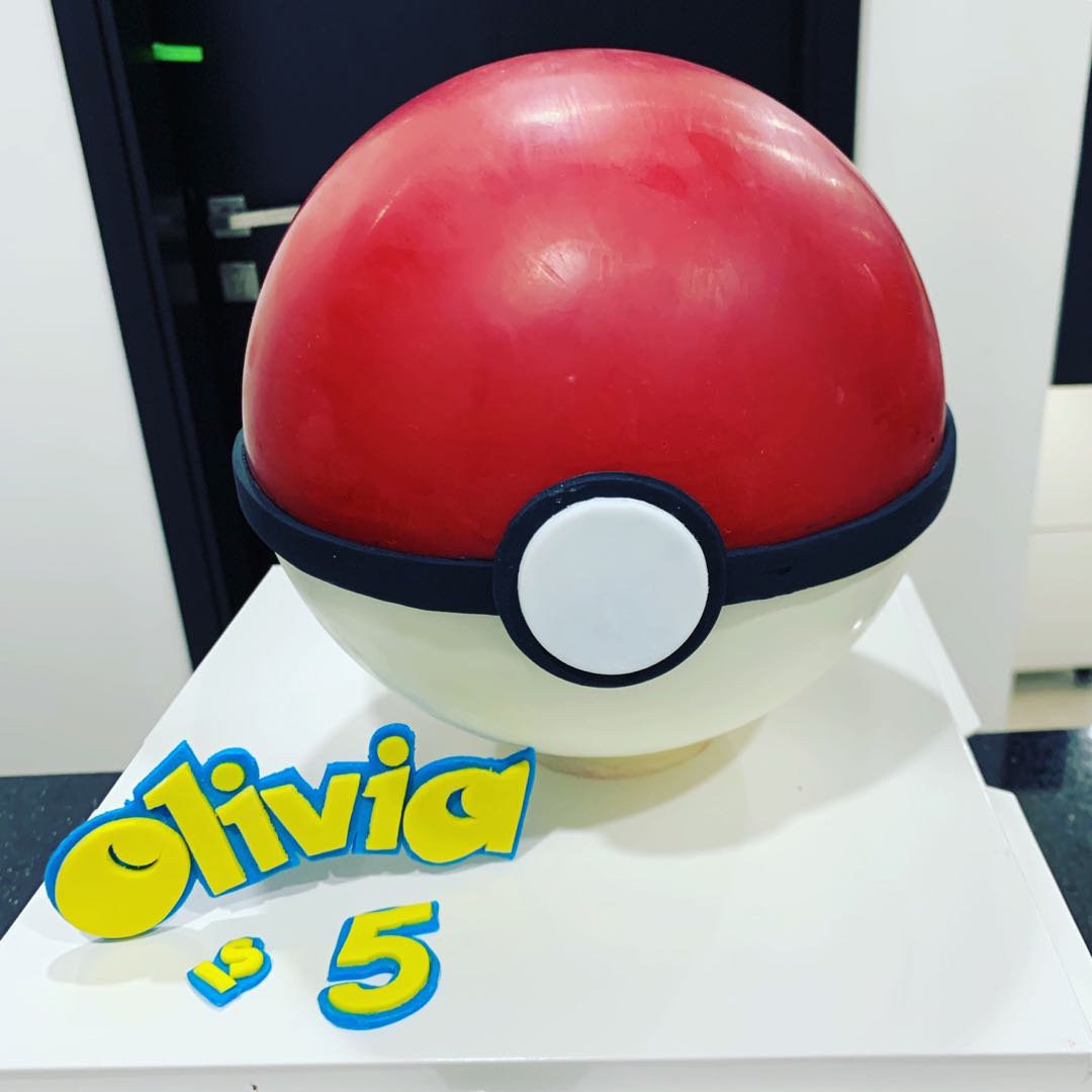 Chocolate Piñata Ball Pokémon , Food & Drinks, Homemade Bakes on Carousell