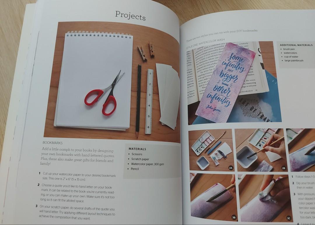 COMPLETE Hand Lettering & Calligraphy Book by Abbey Sy, Hobbies & Toys ...