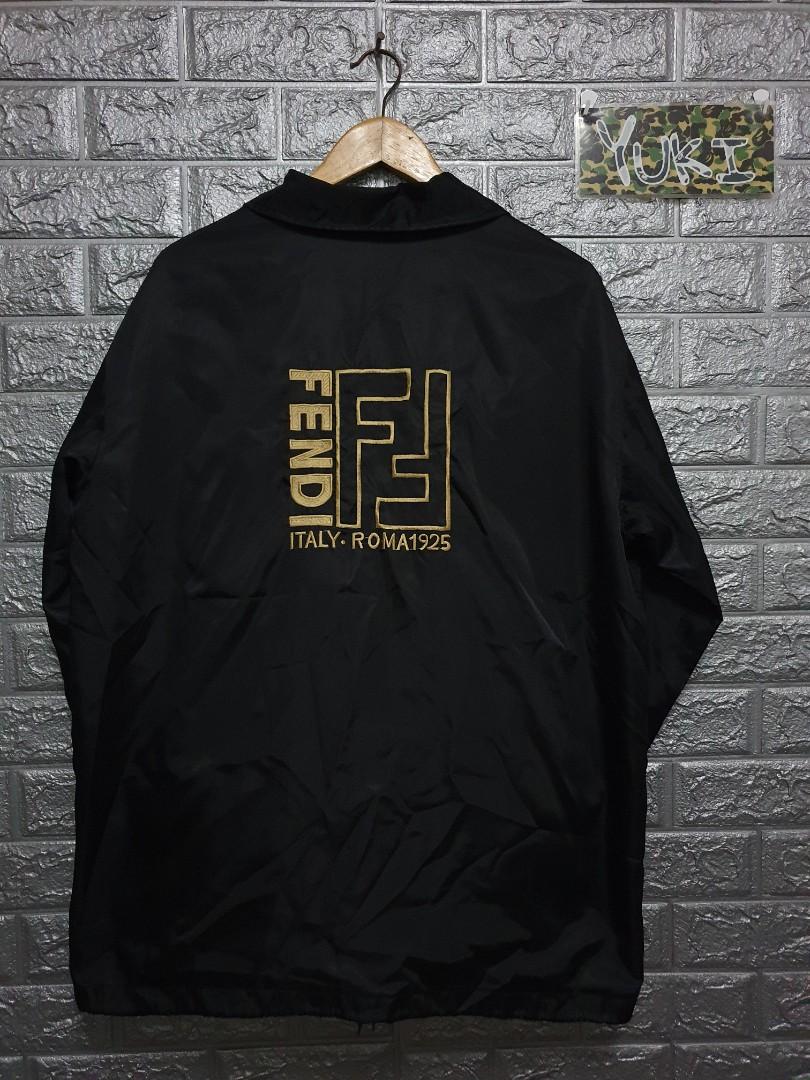 FENDI COACH JACKET, Men's Fashion, Tops & Sets, Hoodies on Carousell