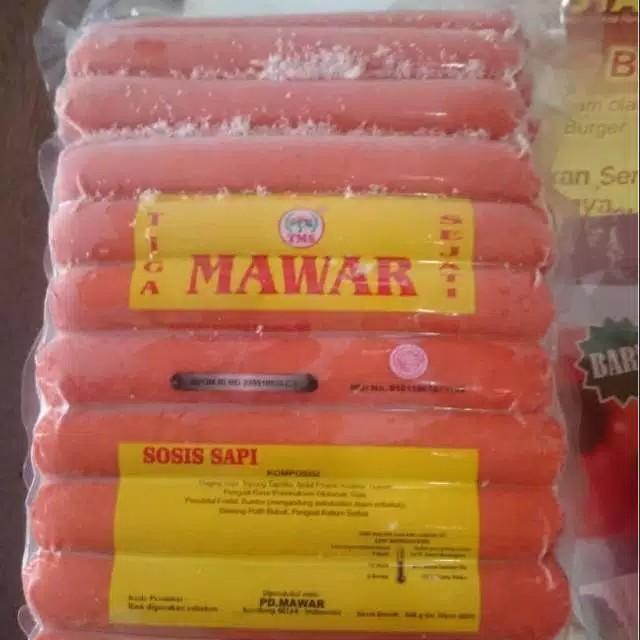 Frozen bandung | mawar sosis sapi isi 32, Makanan & Minuman, Makanan ...