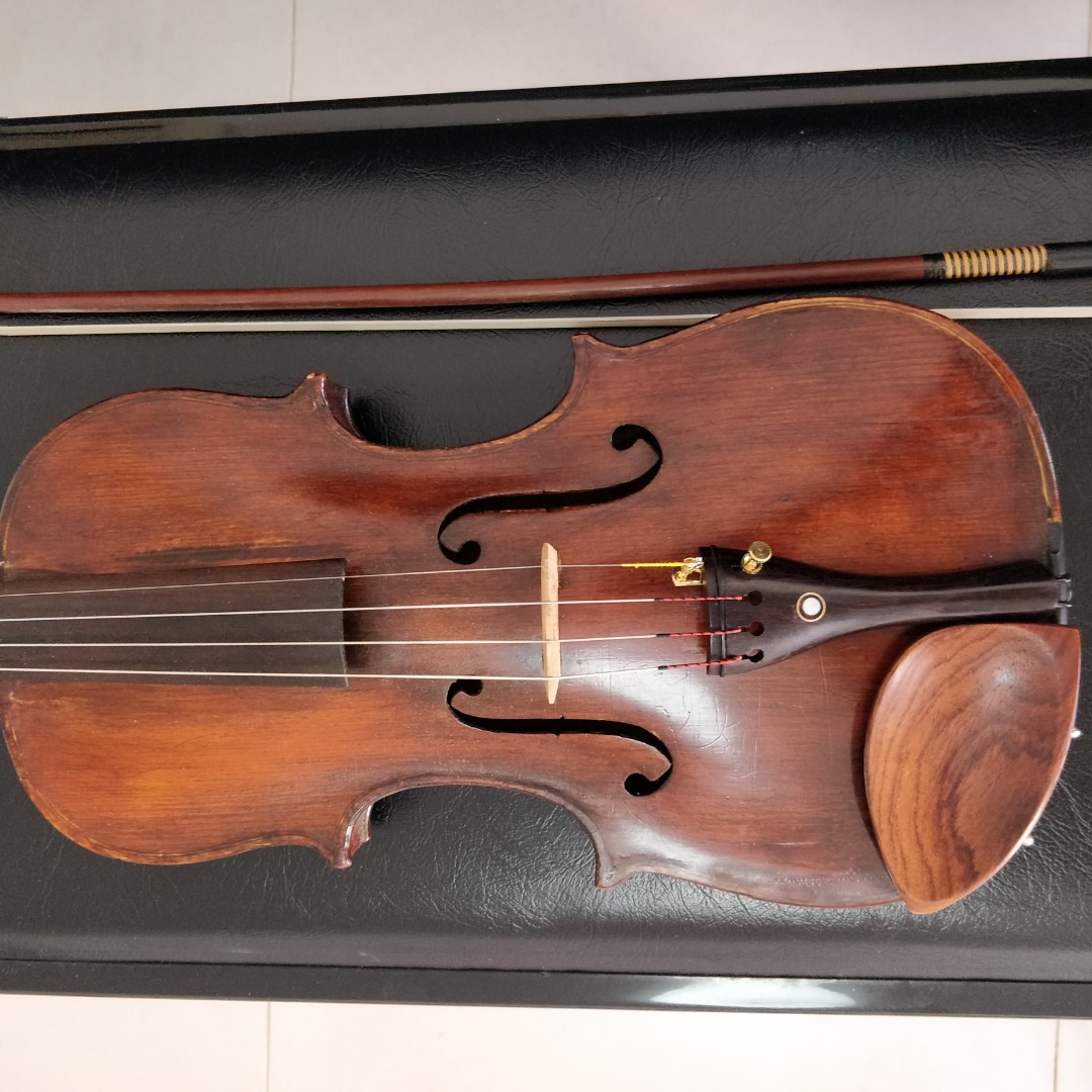 200 years old German HOPF violin, Hobbies & Toys, Music & Media ...