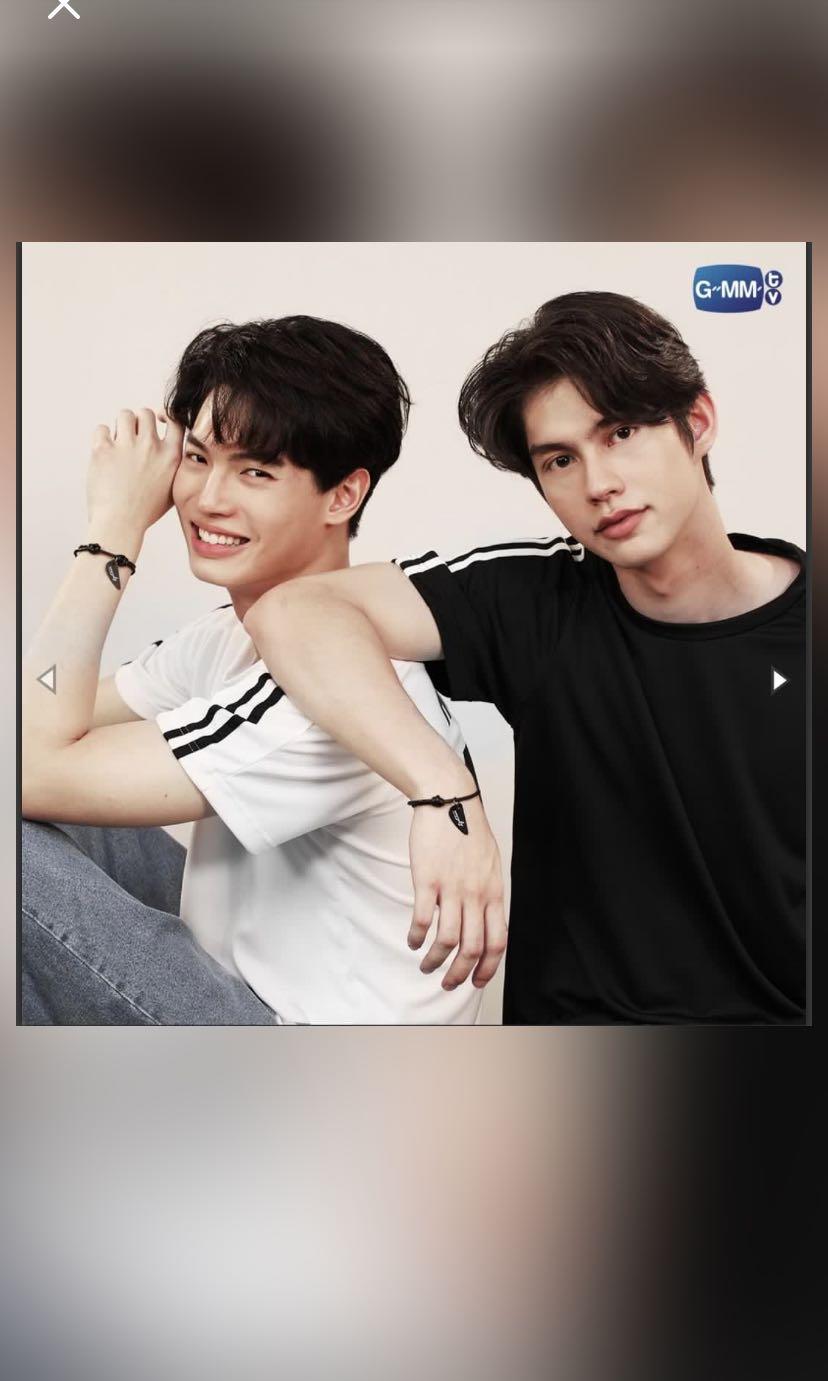 GMMTV Still 2gether the series Sarawat-Tine Pick Bracelet Bright-win ...