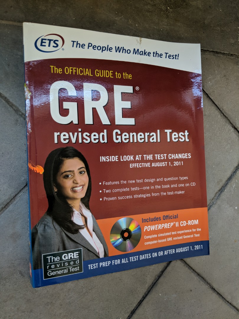 GRE revised general test, Hobbies & Toys, Books & Magazines, Assessment ...